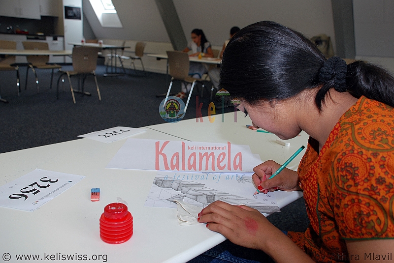 8th Keli International Kalamela 2011/Pencil Drawing/Pencil Drawing (200)